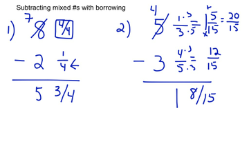 Subtracting mixed #s | Educreations