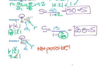 Pre-Cal 10-3 Geometric Sequences and Series | Educreations