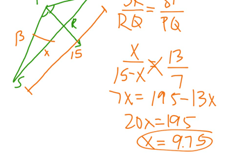 Proportions With Triangles And Parallel Lines | Educreations