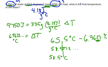 Practice Problem Specific Heat | Educreations