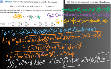 Calculus 3 - Parametric Surfaces | Educreations