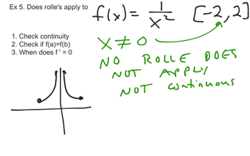 Sec 3-2 Rolle's Theorem And Horizontal Tangent Lines | Educreations