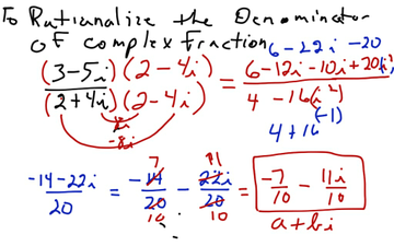 Rationalize Denominator Of Complex Fractions | Educreations