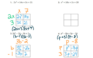 Factoring Basics | Educreations