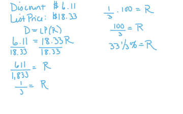 Finding Rate of Discount | Educreations