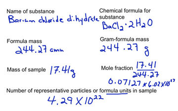 Moles, Mole Fractions, Avogadro's Number | Educreations