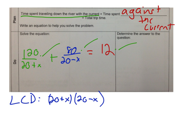 Travel Time Problem C | Educreations