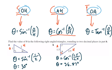 Using Trig To Find Angles | Educreations