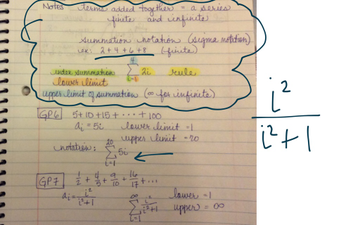 Basic Summation Notation | Educreations