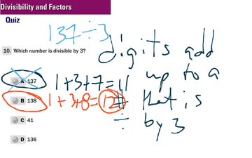 divisibility and factors | Educreations