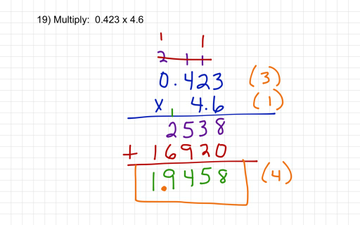 19) Multiply Decimals. | Educreations