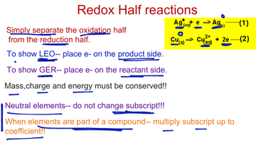 #33 Redox half Reactions | Educreations
