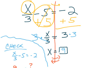 REVIEW - Solving Two-Step Equations | Educreations