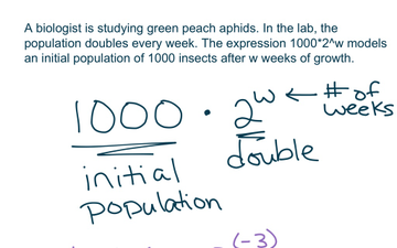 Using Negative Exponents To Solve A Word Problem | Educreations