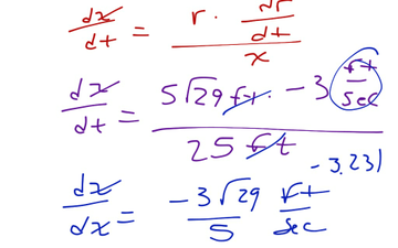 Related Rate Triangle Problems Solved | Educreations