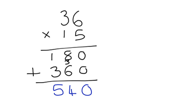 Short Multiplication | Educreations