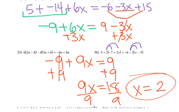 Math 1 - Solving Equations 6 | Educreations