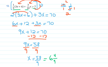 Distributing Fractions, Part 2 | Educreations