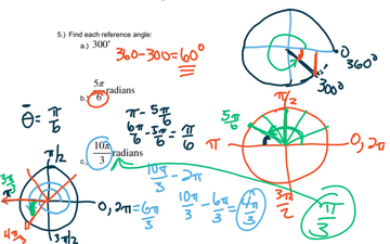 Reference Angles | Educreations