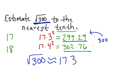 Estimating Large Numbers To The Nearest Tenth | Educreations
