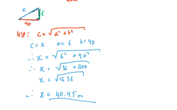 Applications Of Pythagoras’ Theorem | Educreations