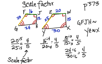 Scale Factor and Similar Polygons | Educreations