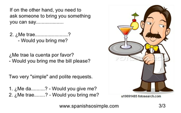 1. Two Simple Spanish Requests | Educreations