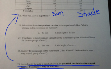 Scientific Method Quiz Modifications | Educreations