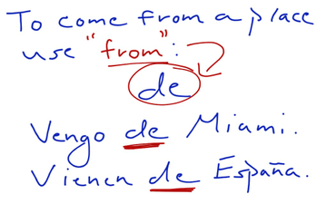 Realidades 5B: The Irregular Verb Venir | Educreations