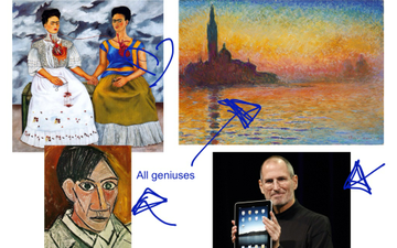 Artists Create Original Art | Educreations