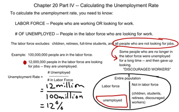 Chapter 20 Part IV -- Calculating the Unemployment Rate | Educreations