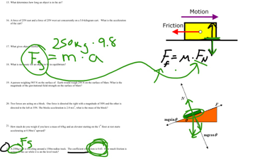 Physics Final Review 15-22 | Educreations