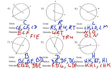 Identifying A Circle From The Circle Packet (7th Grade) | Educreations