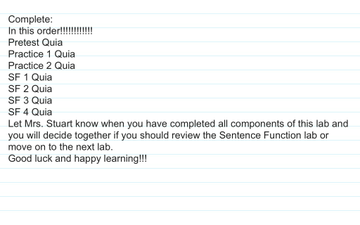 Sentence Function | Educreations
