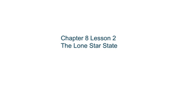 Social Studies Chapter 8 Lesson 2 | Educreations