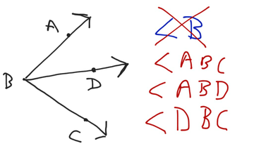 Naming Angles And Rays | Educreations