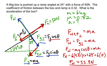 Incline Problem | Educreations