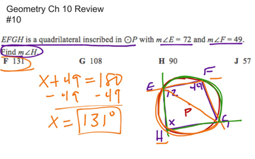 Geometry Ch 10 Review #10 | Educreations