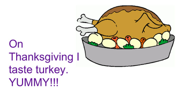 Thanksgiving 5 Senses By MP | Educreations