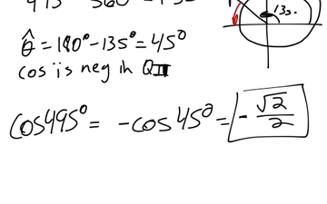 Trigonometry: Reference Angles | Educreations