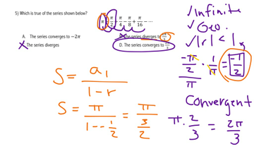 Convergent Or Divergent Example | Educreations