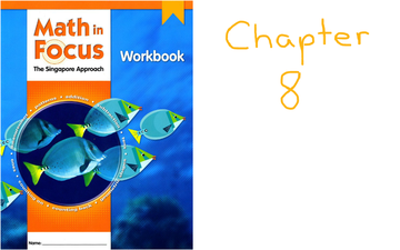 Chapter 8, Grade 1, Math in Focus | Educreations
