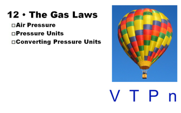 AP Ch 12 -- Gas Pressure | Educreations