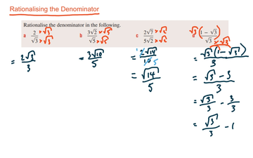 Rationalising The Denominator | Educreations