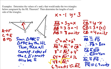 Geometry: Chapter 4, Section 5/6: More With Isosceles, Equilateral ...