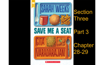 Save Me A Seat Section Three Part 3 | Educreations