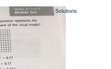 Module 14 Test Solutions | Educreations