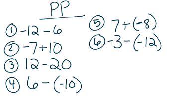 Integer Rules(Adding and Subtracting) | Educreations
