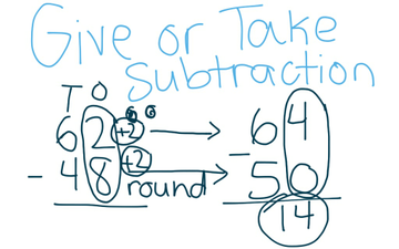 Give or Take Subtraction | Educreations