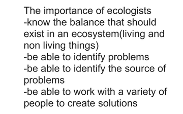 How Humans Disrupt The Balance In Ecosystems | Educreations